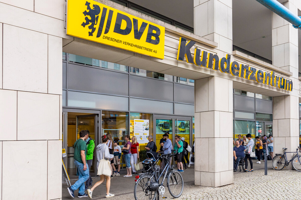 DVB schließt heute Kundenzentren: Das hat es damit auf sich!