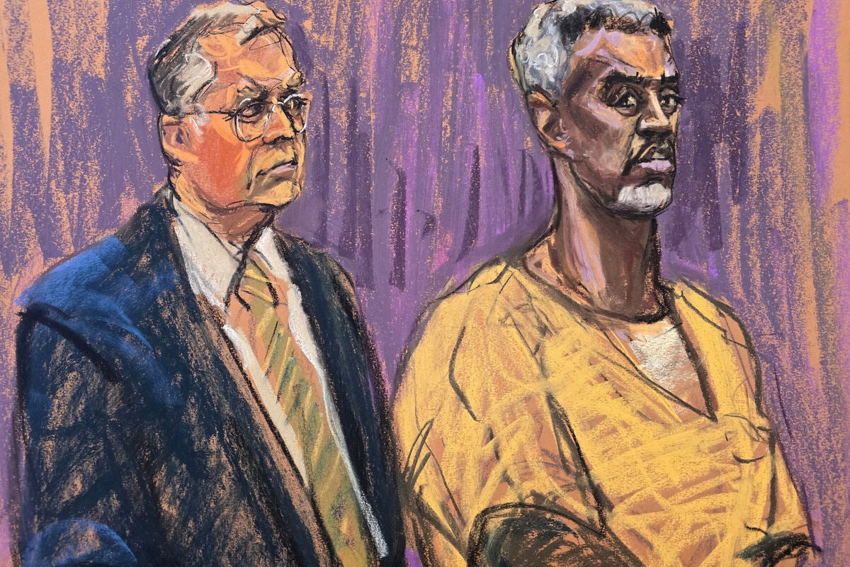 Diddy appears in court to enter plea in response to federal charges ...