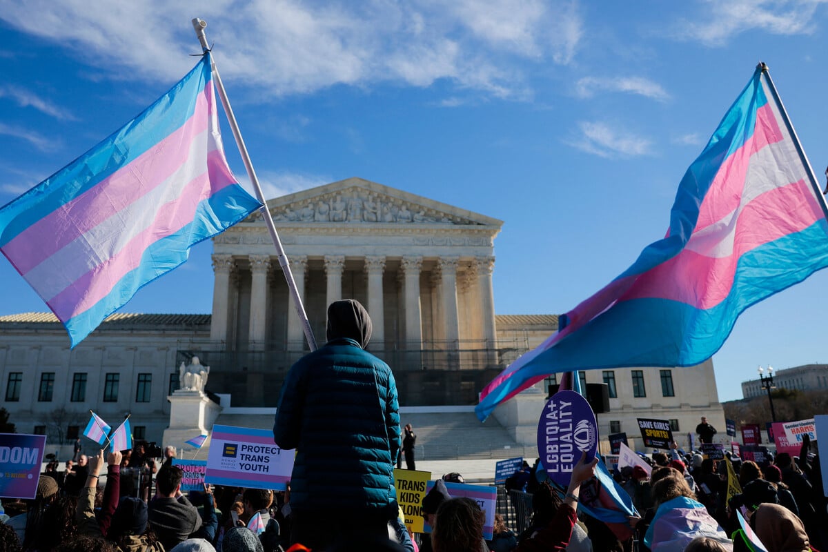 Supreme Court hears arguments in challenges to trans athlete bans