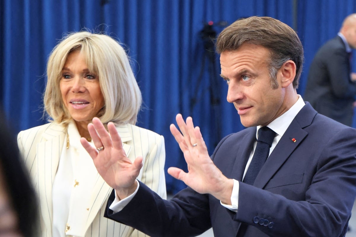 Emmanuel Macron pushes back on speculation after wife is caught on ...