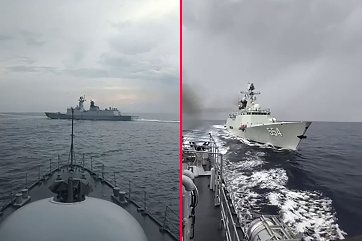 Philippines slams "high risk" Chinese naval actions after near-miss in ...