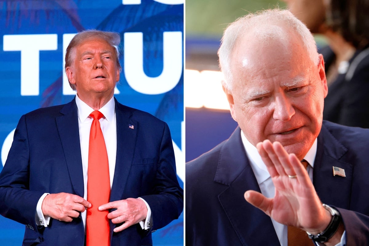 Tim Walz vows to sue Trump over "stupid, buffoonish" federal spending ...