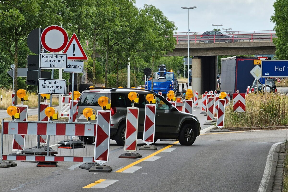Wieder eine neue Chaos-Baustelle in Chemnitz!