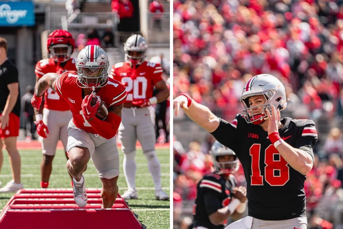 Ohio State football Spring Game: Elite defense and strong quarterbacks ...