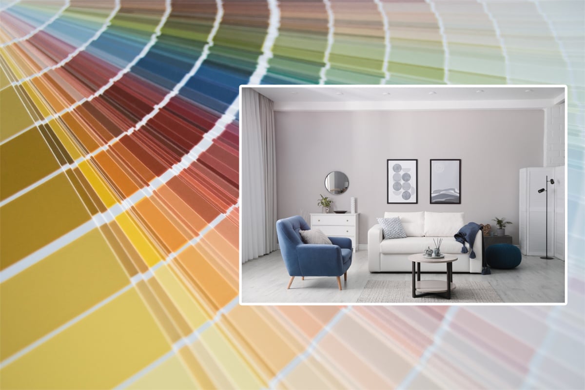 Welche Farben machen einen Raum größer?