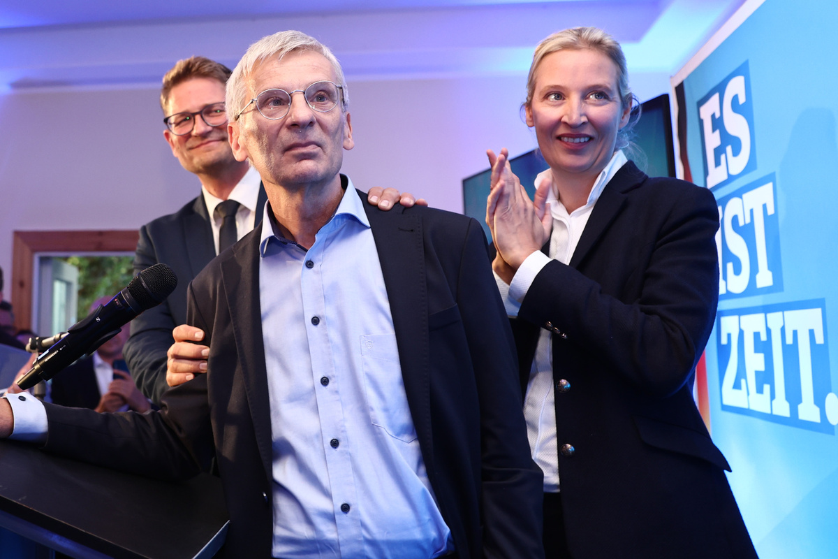 AfD empört mit einem Abschiebe-Song bei Wahlparty in Brandenburg: "Wir ...