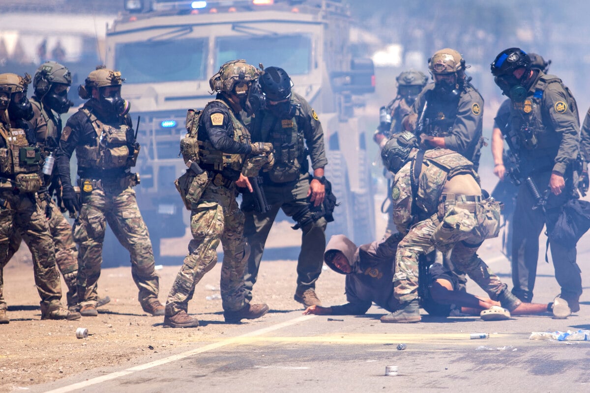 Man hospitalized after ICE agents open fire on a vehicle during a ...