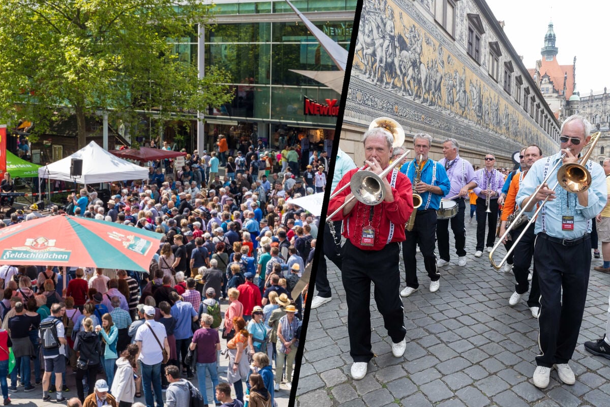 Dresden: So schön war Dixieland 2023 - frische Bands begeistertes Publikum