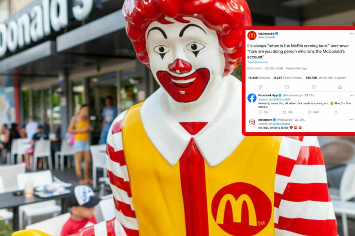 McDonald's employee seeks human connection, Facebook and Instagram react