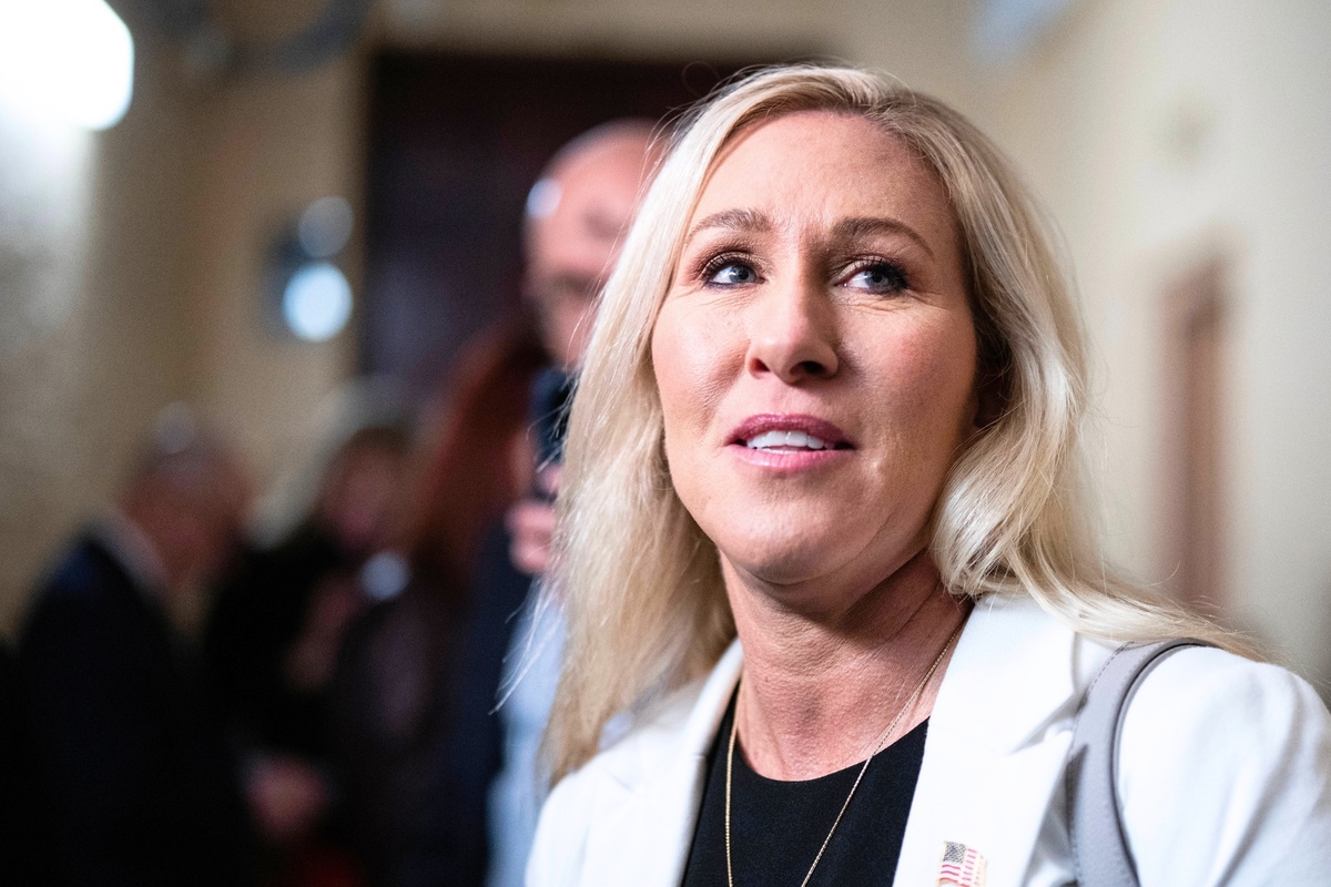 Marjorie Taylor Greene faces Democratic challenger intent on running ...