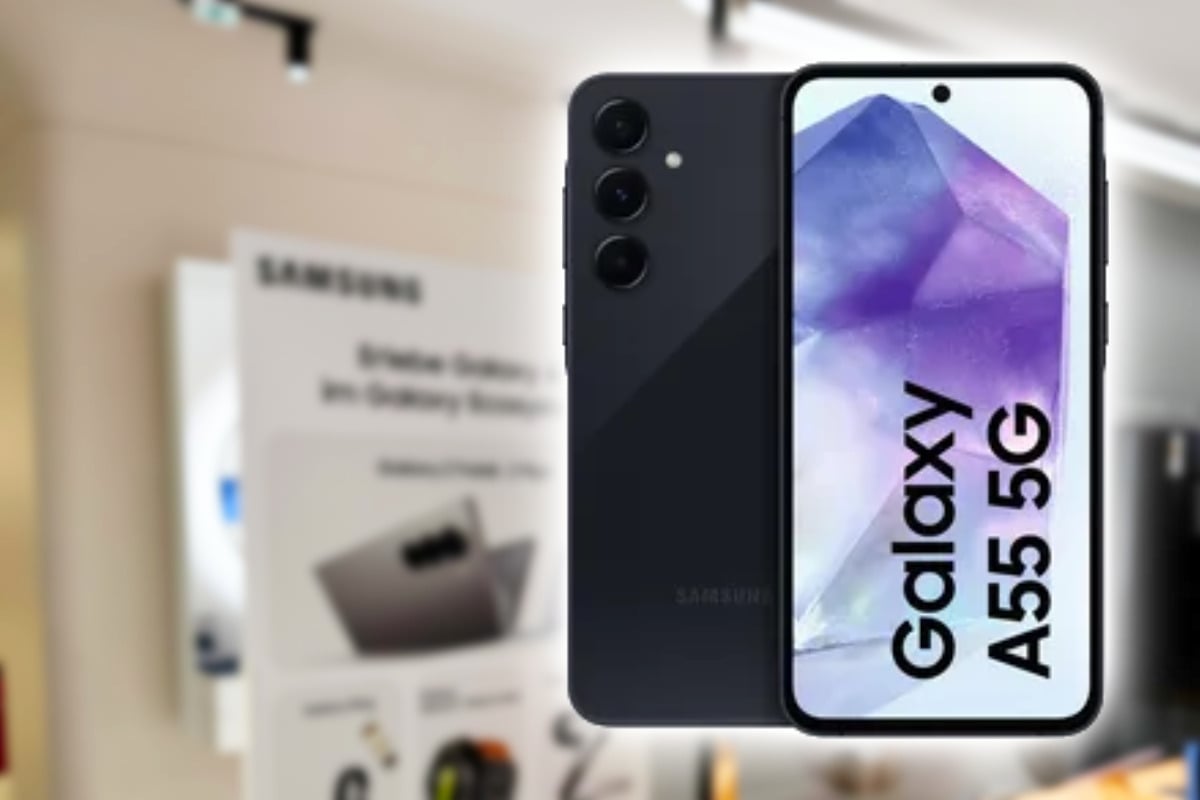 Bei Samsung gibt's das Galaxy A55 am Samstag (14.9.) zum Tiefpreis