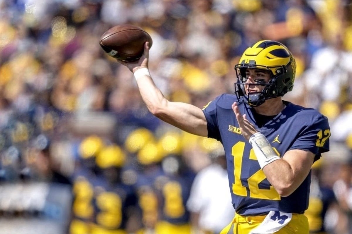 Ex-Michigan quarterback Cade McNamara finds a new Big Ten home