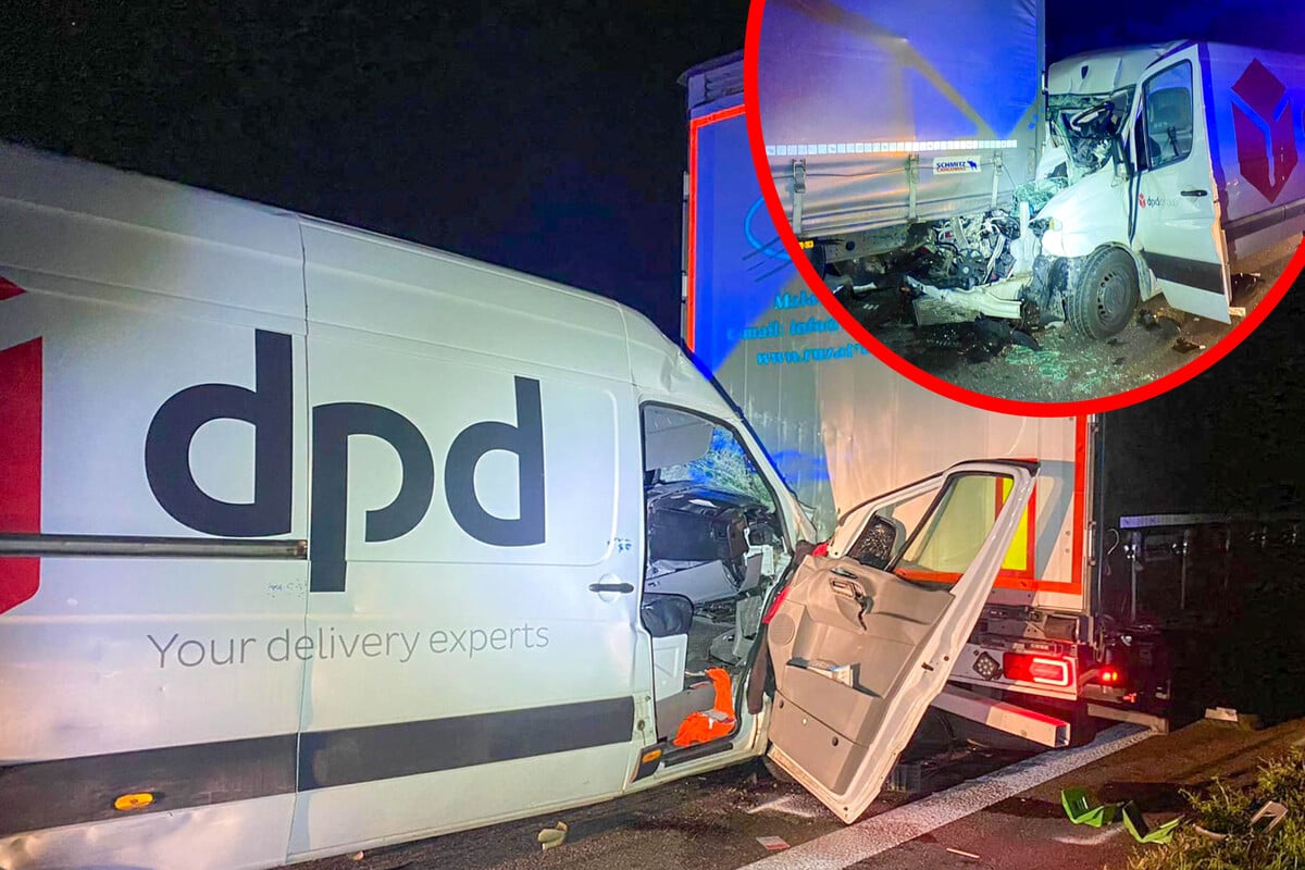 Unfall A6: Crash auf A6 - Sprinter fährt ungebremst auf Laster auf ...