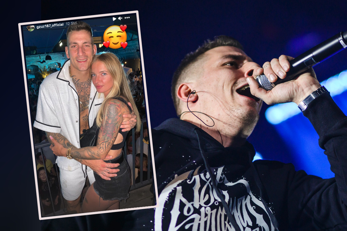 Eine absolute Seltenheit! 187 Strassenbande Rapper Gzuz zeigt sich ...