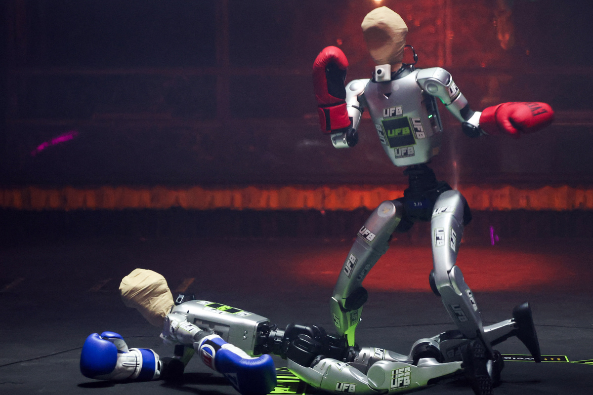 Humanoid robots go for knockout in high-tech Vegas fight night: "This ...