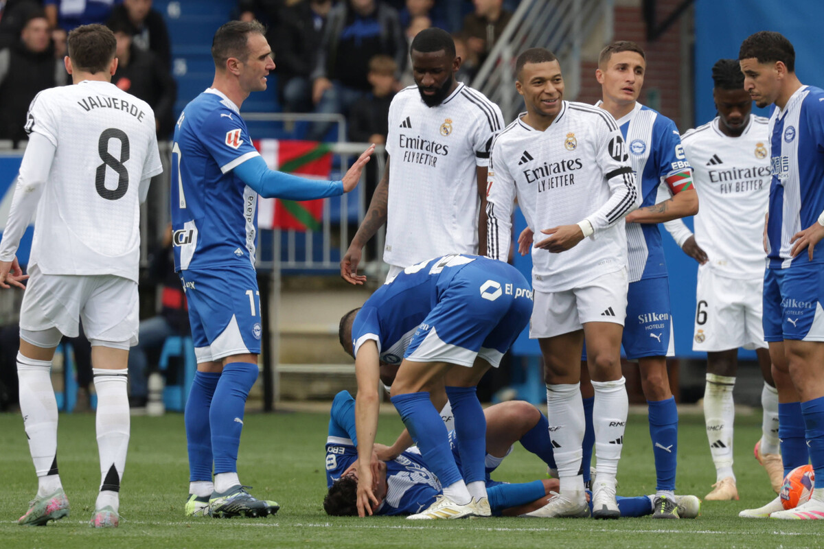 Nach Brutalo-Foul von Real-Star: Rot-Sünder Mbappé kommt mit Mini ...