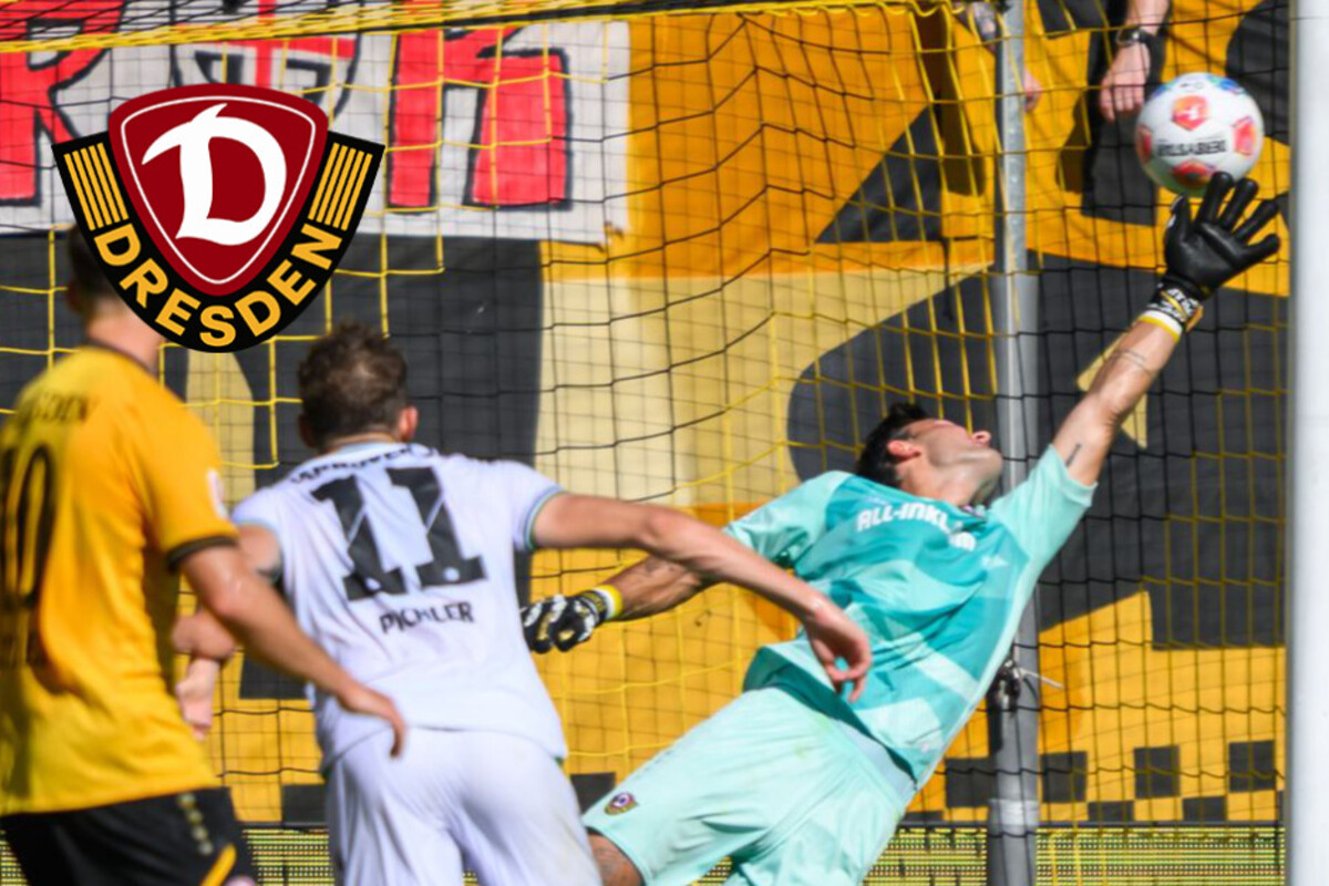Dynamo Dresden: Keeper Tim Schreiber wartet sehnsüchtig auf die Null
