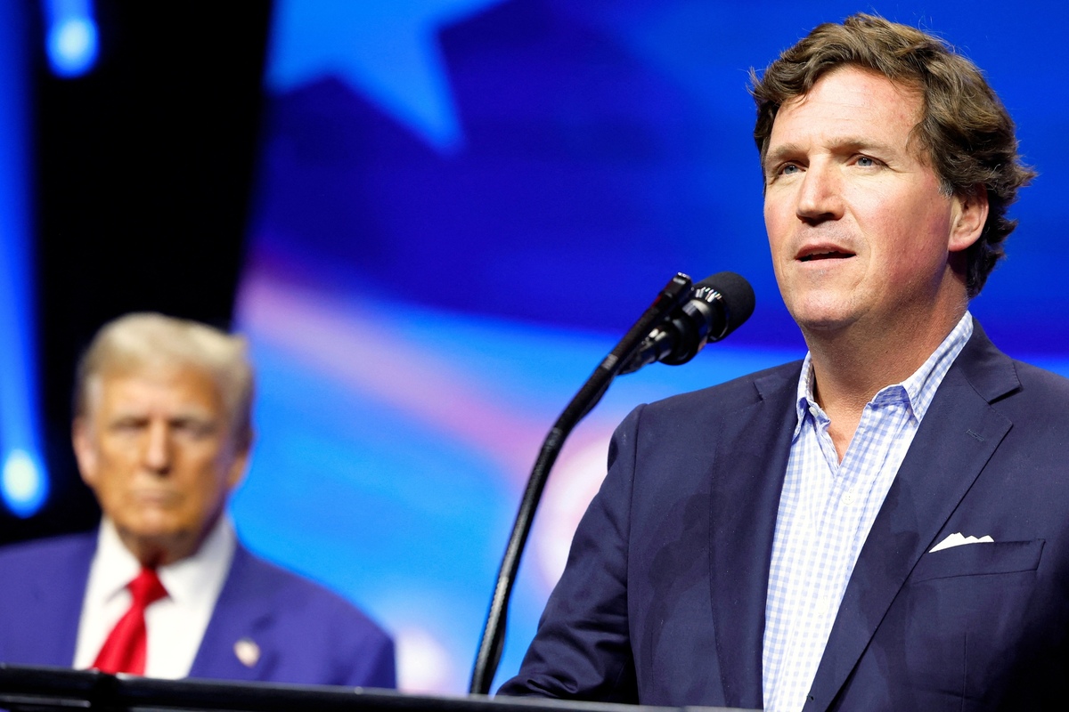 Tucker Carlson says America has been a "bad little girl" that needs "a ...