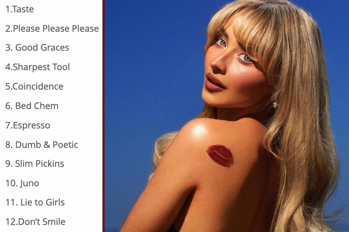 Sabrina Carpenter reveals tracklist for Short n' Sweet ahead of album release