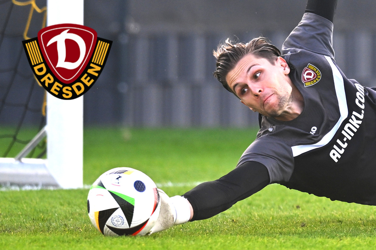 Dynamo Dresden: Daniel Mesenhöler steht gegen den Chemnitzer FC im Kasten!