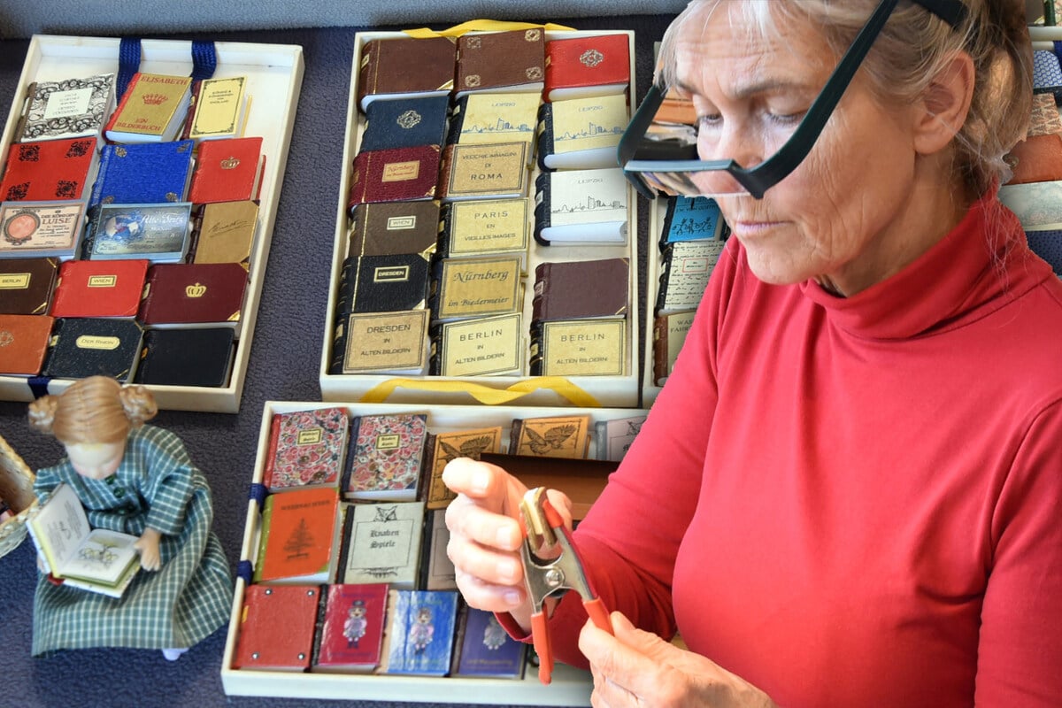 Leipzig: Bücher, nur wenige Zentimeter groß! Leipziger Autorin Kathrin ...