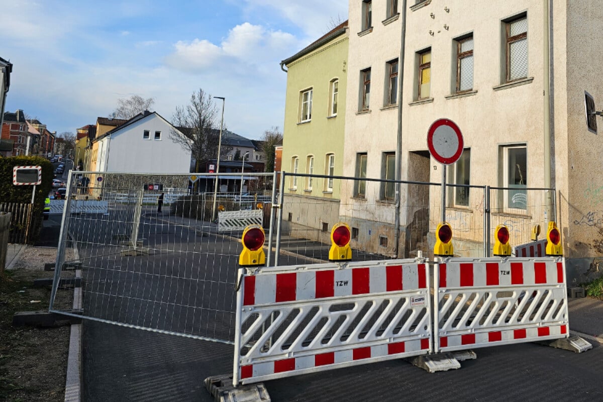 Straensperrung Zwickau Heute