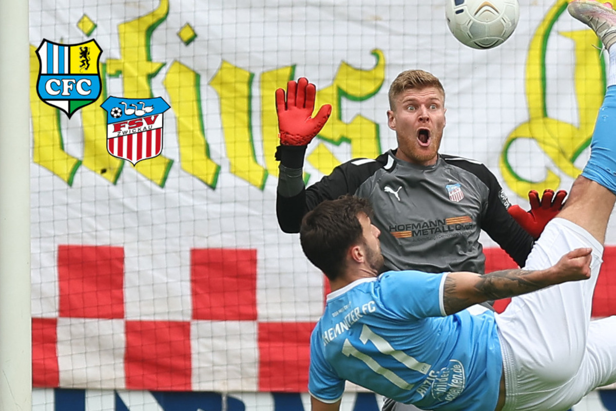 Chemnitzer FC: Dejan Bozic entscheidet mit seinem Doppelpack das Derby ...