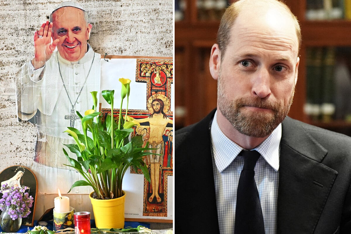 Prince William to attend Pope Francis' funeral as King Charles skips out