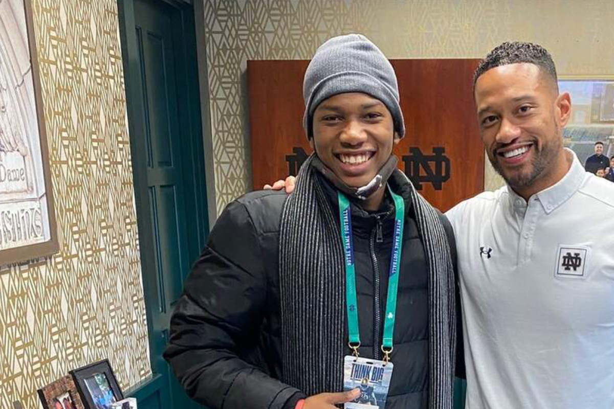 Christian Gray, four-star CB, becomes a Fighting Irish