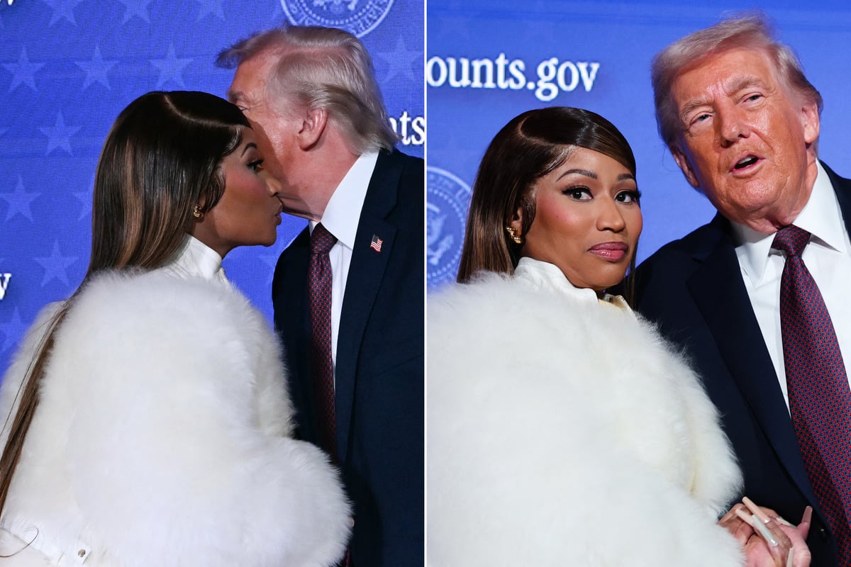 Nicki Minaj declares herself Trump's "number one fan" as she joins him ...