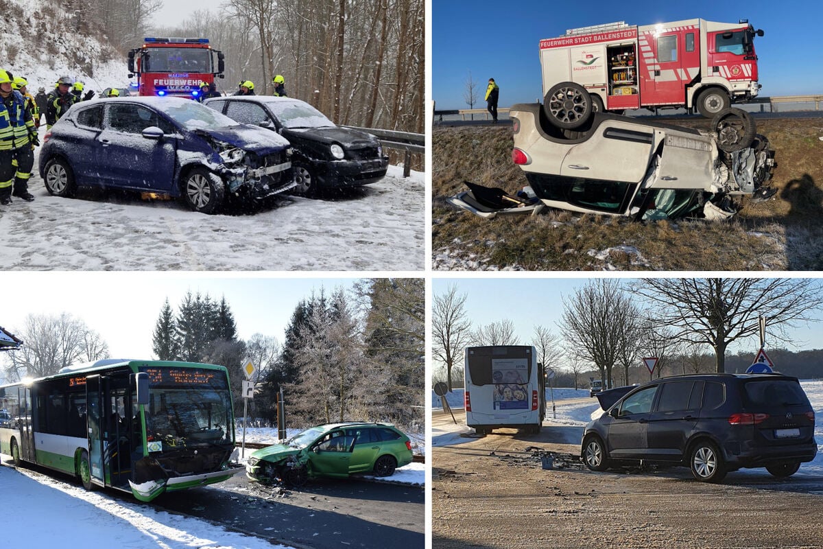Mehrere Unfälle im Harz: Viele Verletzte und teure Schäden