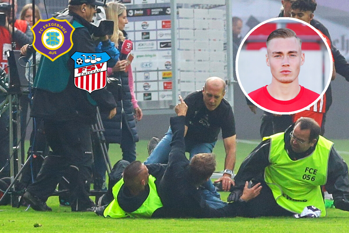Aue-Fans zeigen ihre hässliche Fratze: Chaoten verletzen FSV-Profi Krüger