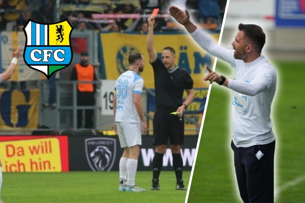 CFC-Trainer Benjamin Duda nach zwei Platzverweisen gegen Lok: "Lasst ...