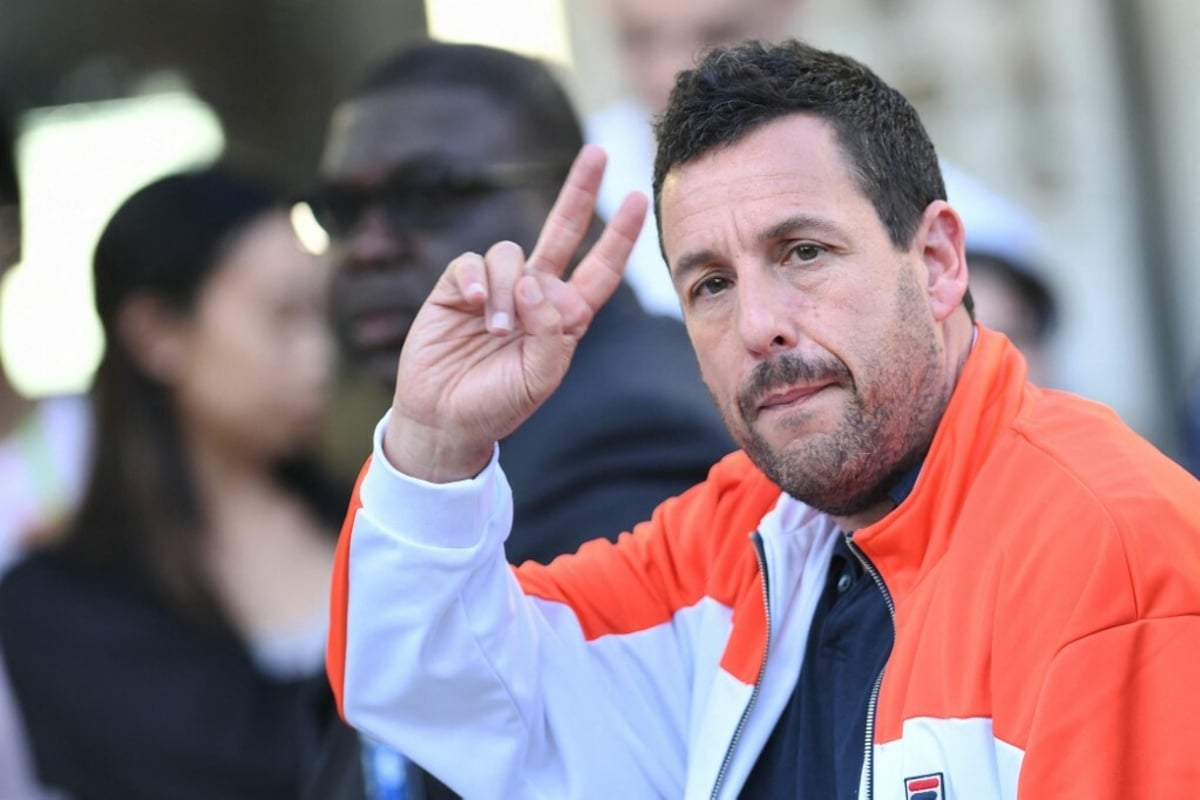 Adam Sandler explains why he's sporting a black eye again