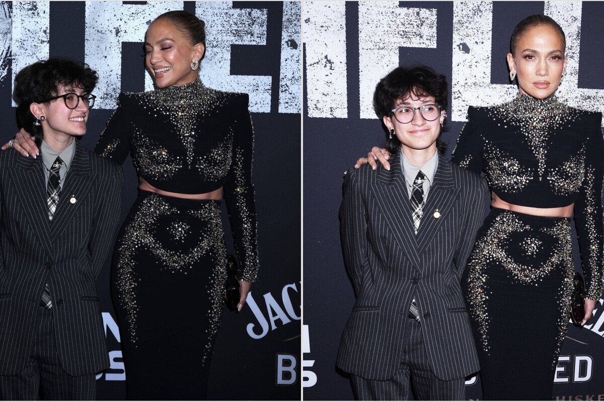 Jennifer Lopez Twins With Daughter Emme At Starry Othello Opening 2814