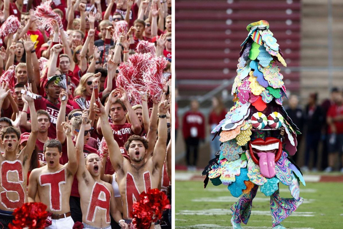 Stanford Tree Ccllege football mascot gets the boot after on-field stunt