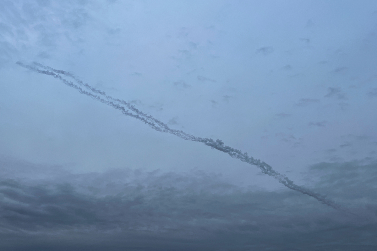 Kyiv targeted for the first time in months as Russia launches large ...