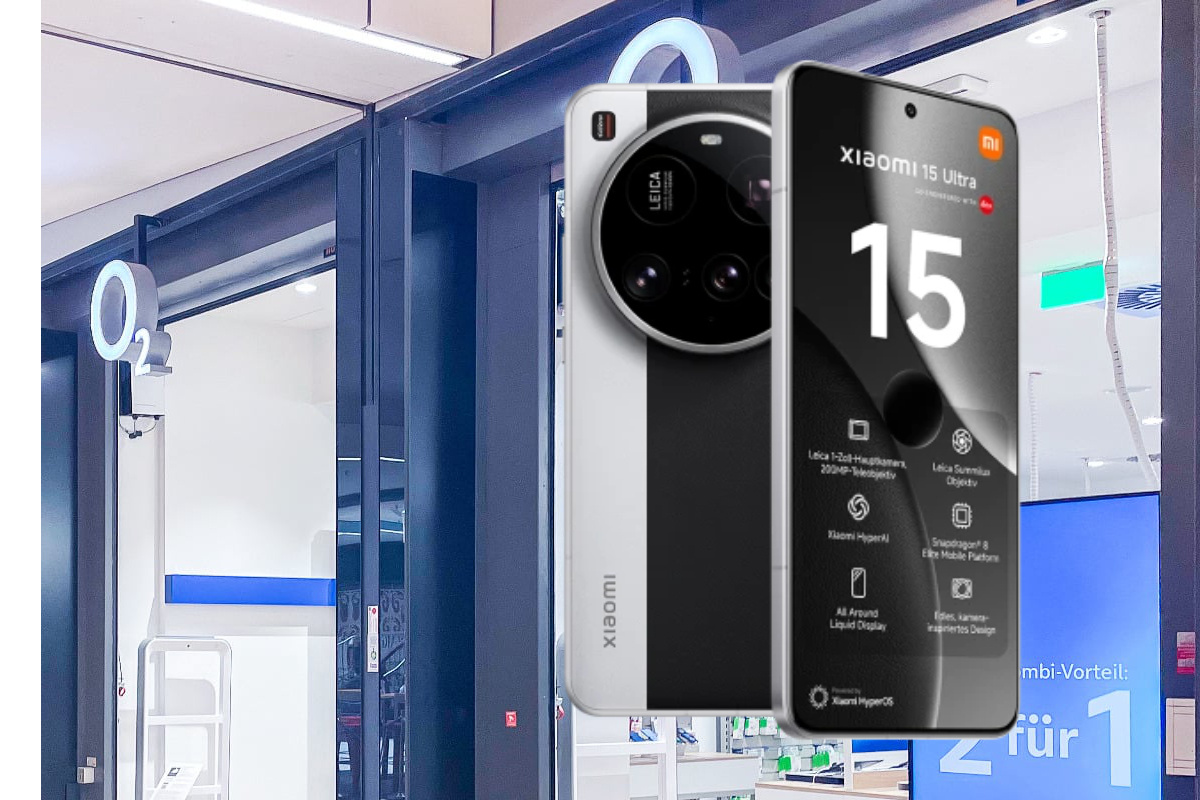 o2 verkauft Xiaomi 15 Ultra im Vertrag mega günstig