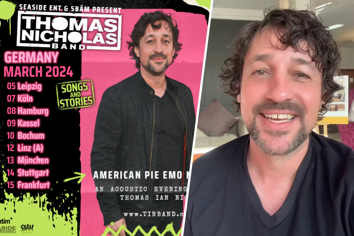 Thomas Nicholas in Leipzig! Das hat der "American Pie"-Star im Gepäck