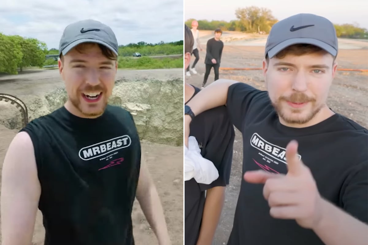 MrBeast blows up a house and crashes a train in a wild video!