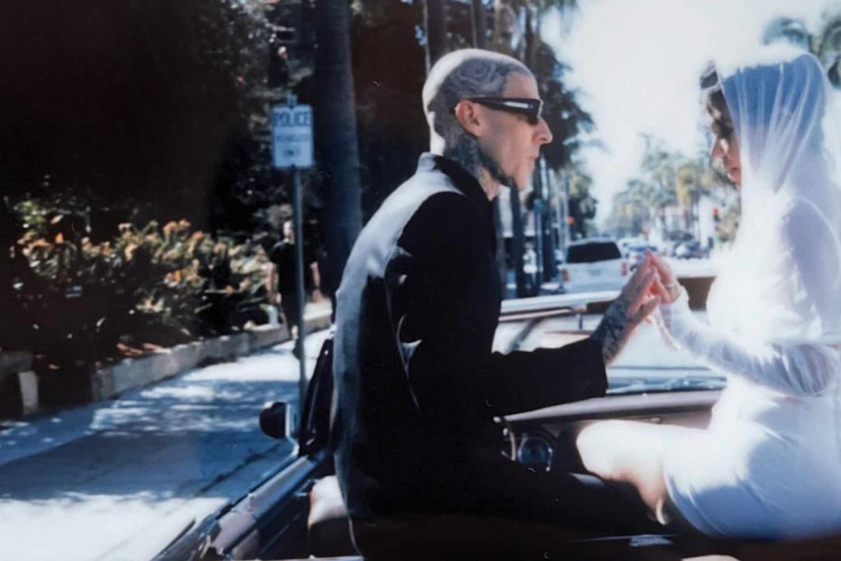 Kourtney Kardashian celebrates second wedding anniversary with sappy ...