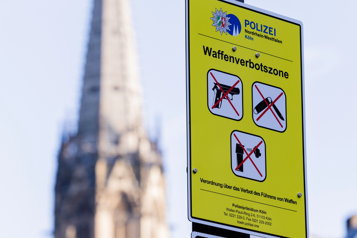 In Köln gilt ab sofort NRWs erste permanente Waffenverbotszone