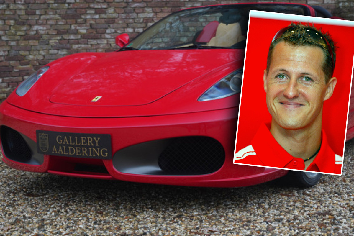 Schumacher-Fans aufgepasst: Echter Schumi-Ferrari für etwas Kleingeld ...