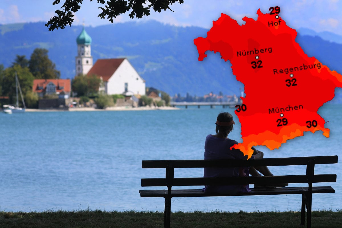 Bayern weiterhin jenseits der 30: Wetterdienst warnt vor Hitze – und ...