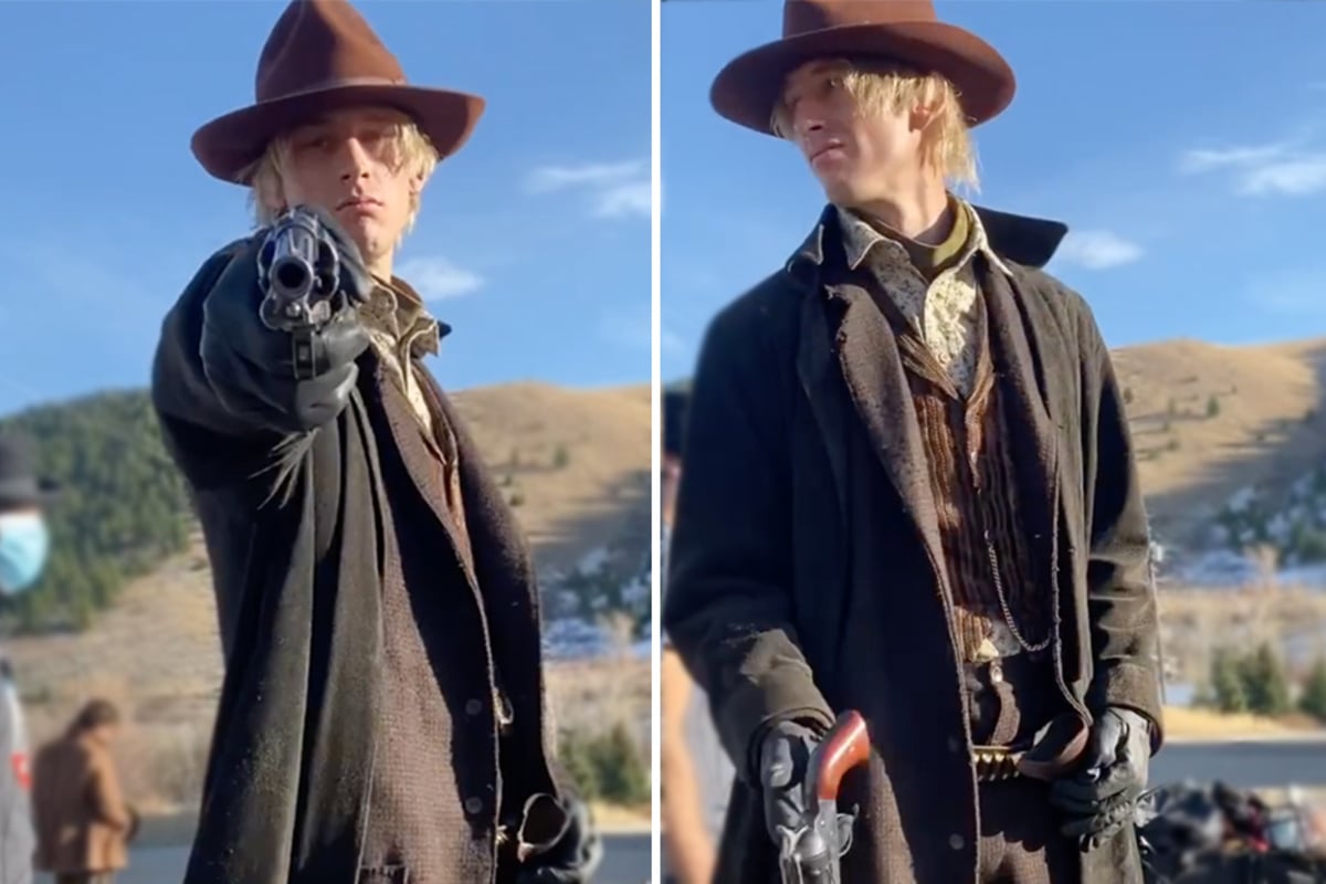 Machine Gun Kelly saddles up in new trailer for The Last Son