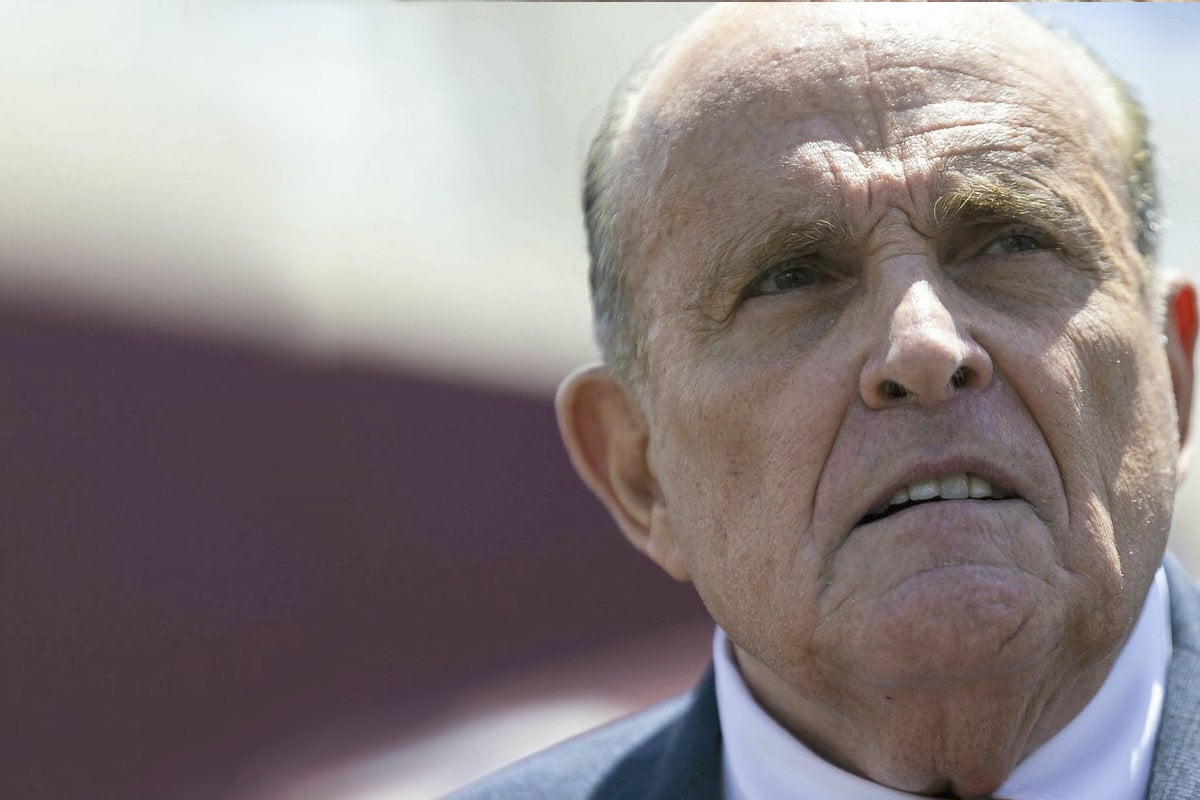 "I'm done": Masked Singer judge walks off in protest at Rudy Giuliani ...