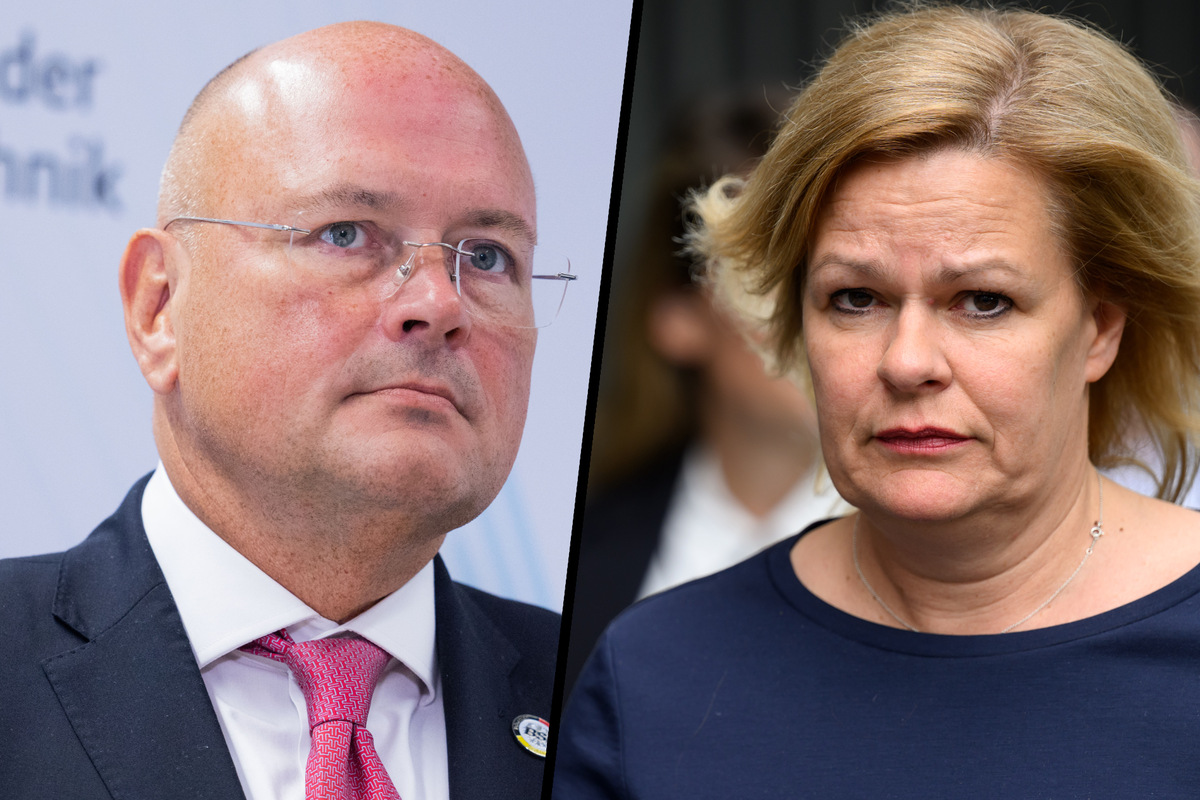 Stolpert Innenministerin Nancy Faeser über Behauptungen von Jan Böhmermann?