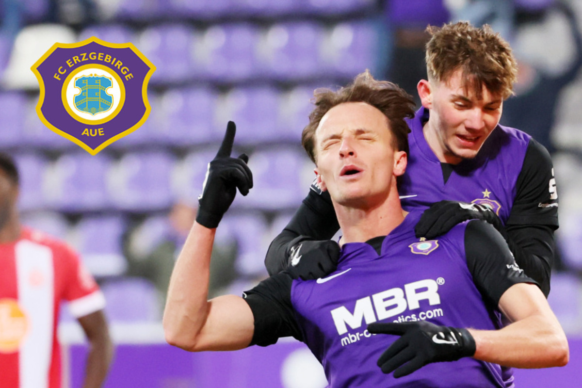 Mirnes Pepic schießt Aue gegen Essen zum Sieg: Herzschlagfinale im ...