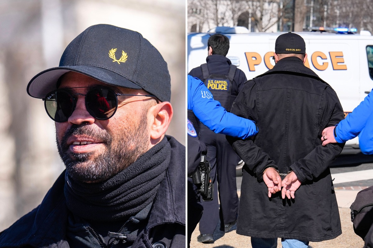 Proud Boys leader Enrique Tarrio arrested one month after Trump's ...