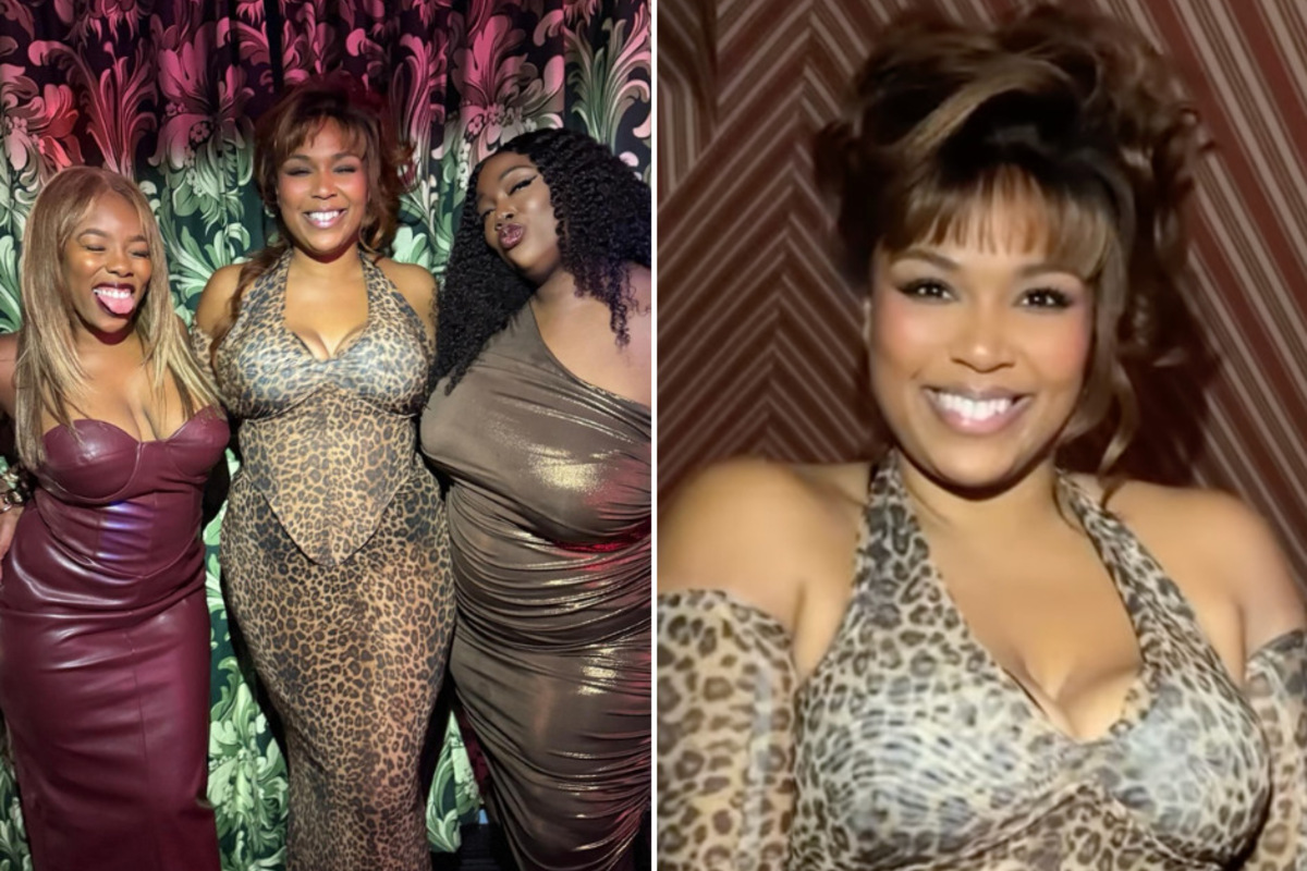 Lizzo shares vulnerable confession after glam birthday bash